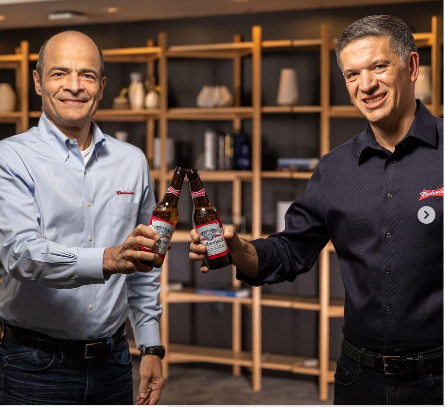 Anheuser Busch men Carlos Brito, Michel Doukeris – Alcoholaware