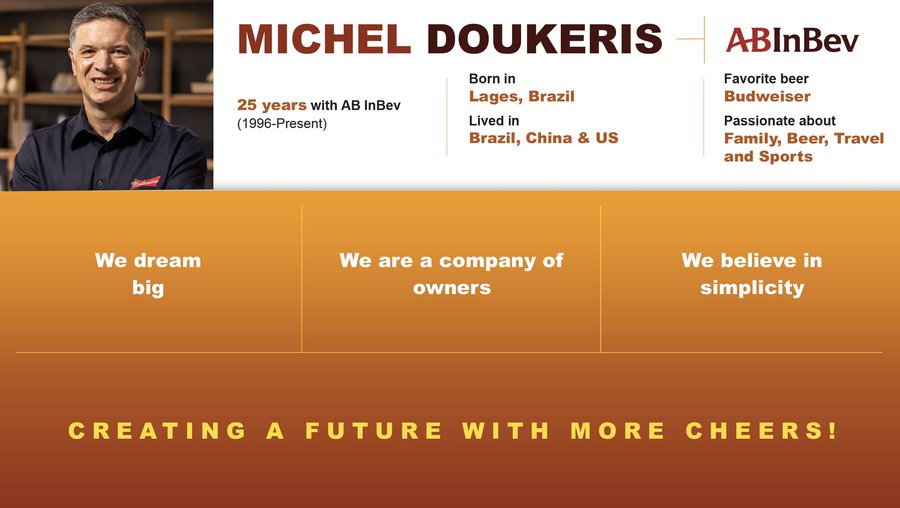 New #anheuserbusch alcohol man Michel Doukeris – Alcoholaware