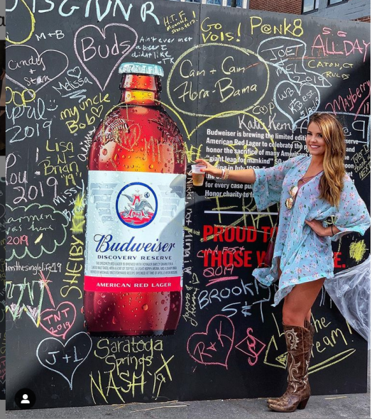 Budweiser use Allie Butler @alliembutler – Alcoholaware