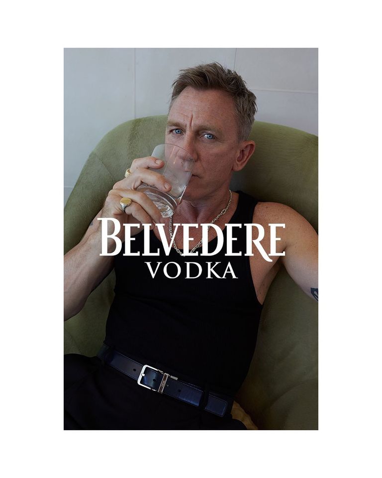 LVMH use Daniel Craig – Belvedere 45% #alcoholad – Alcoholaware